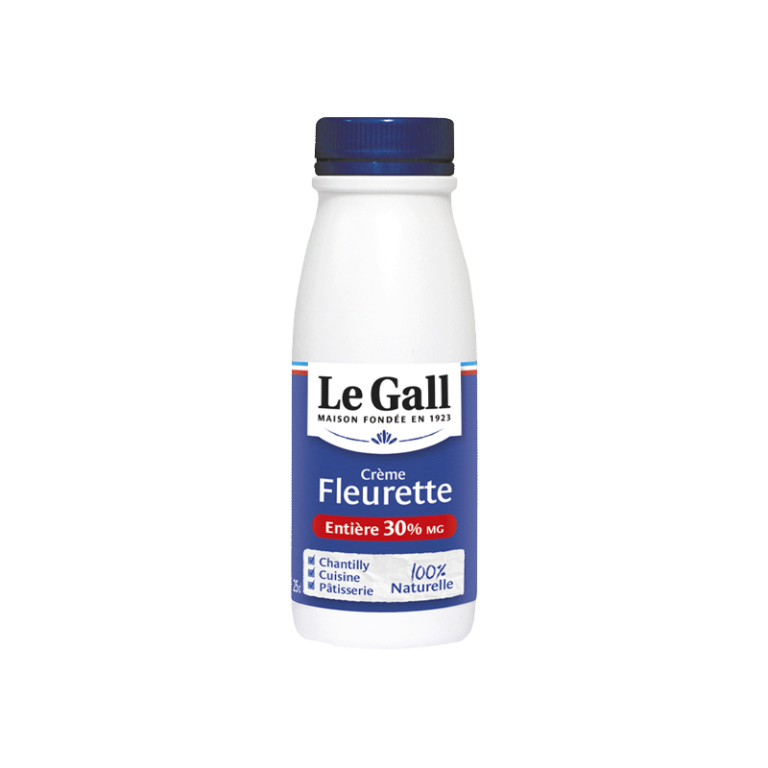 Crème fleurette entière 30% MG - Maison Le Gall